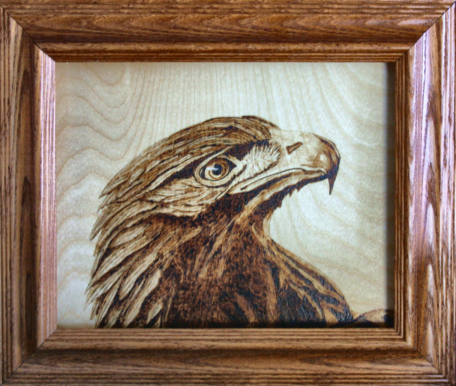 Golden Eagle Wood Burning - Etsy Singapore