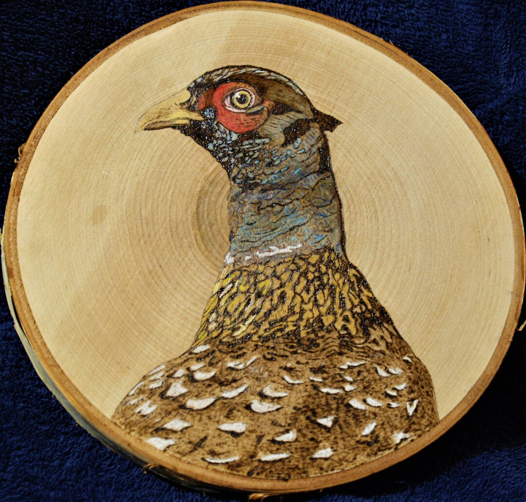Pheasant Wood Burning - Etsy