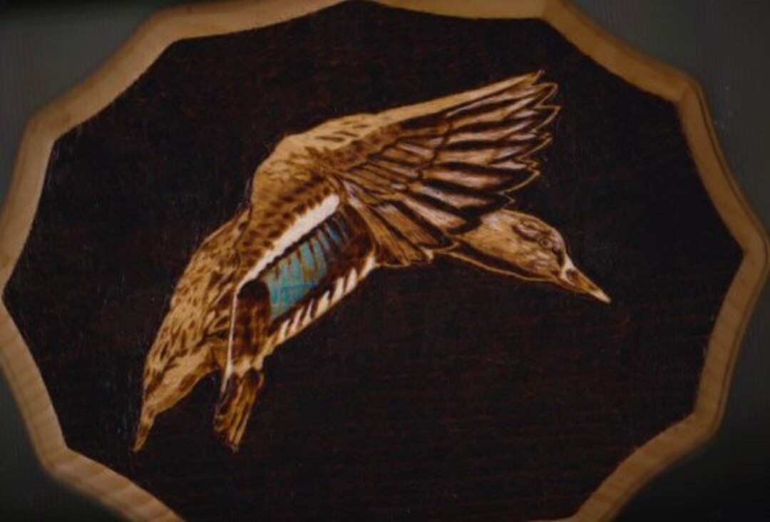 Flying Duck Woodburning - Etsy