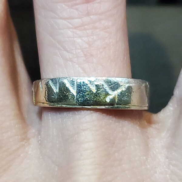 Cast Silver Ring - Etsy