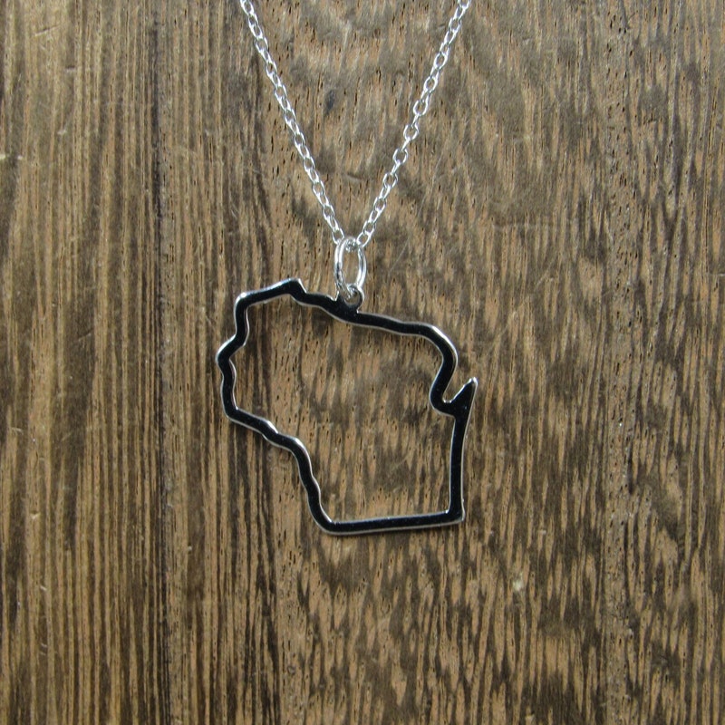 Wisconsin Necklace - Etsy