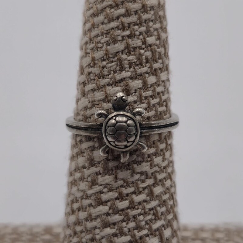 Turtle Toe Ring - Etsy