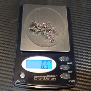 18 Inch 925 Sterling Silver Tarnished Figaro Chain Pink Crystal ...