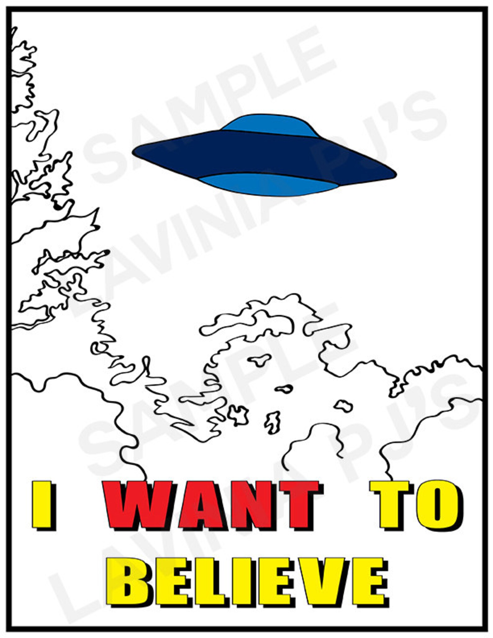 Printable X-files Digital Adult Coloring Book - an X-phile Must-have ...