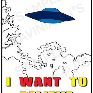 Printable X-files Digital Adult Coloring Book - an X-phile Must-have ...
