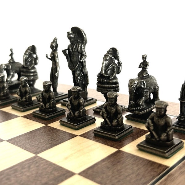 Indian Chess Set - Etsy