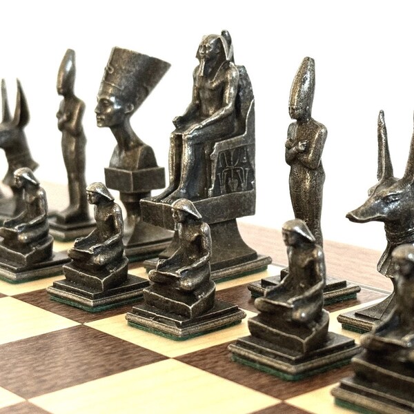 Egyptian Chess Set - Etsy