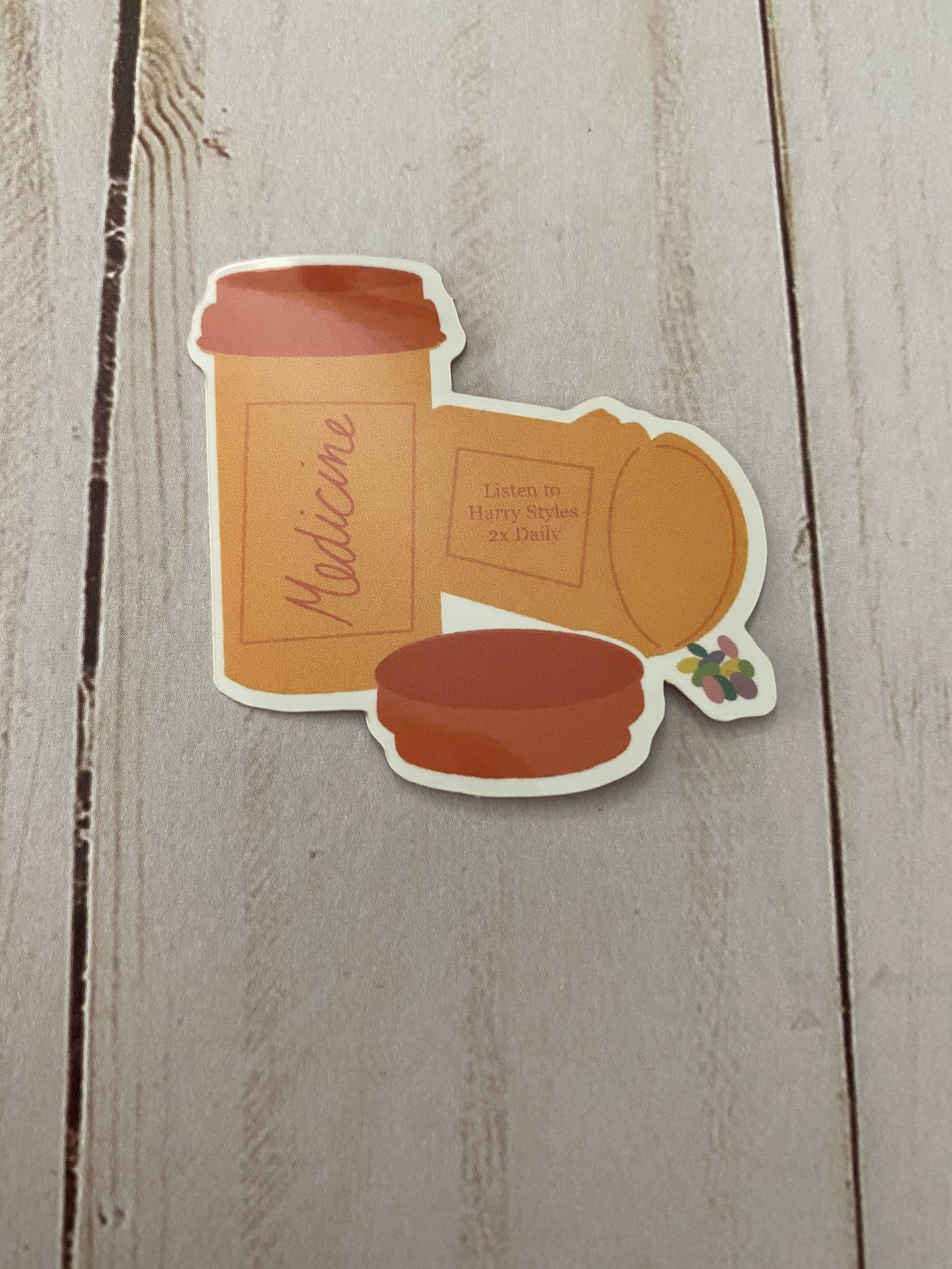 Medicine Sticker | Etsy