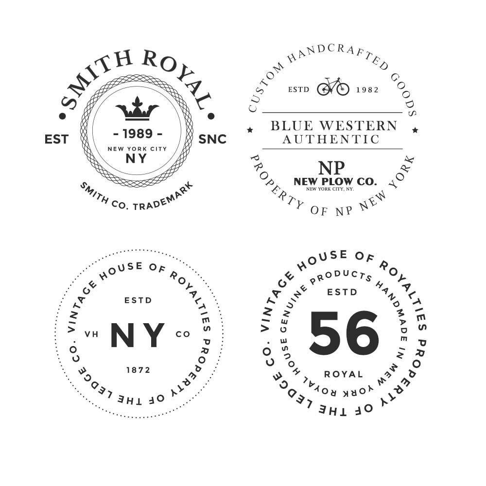 Badge Logo Badge Logo Design Typegraphy Logo Branding Logo - Etsy