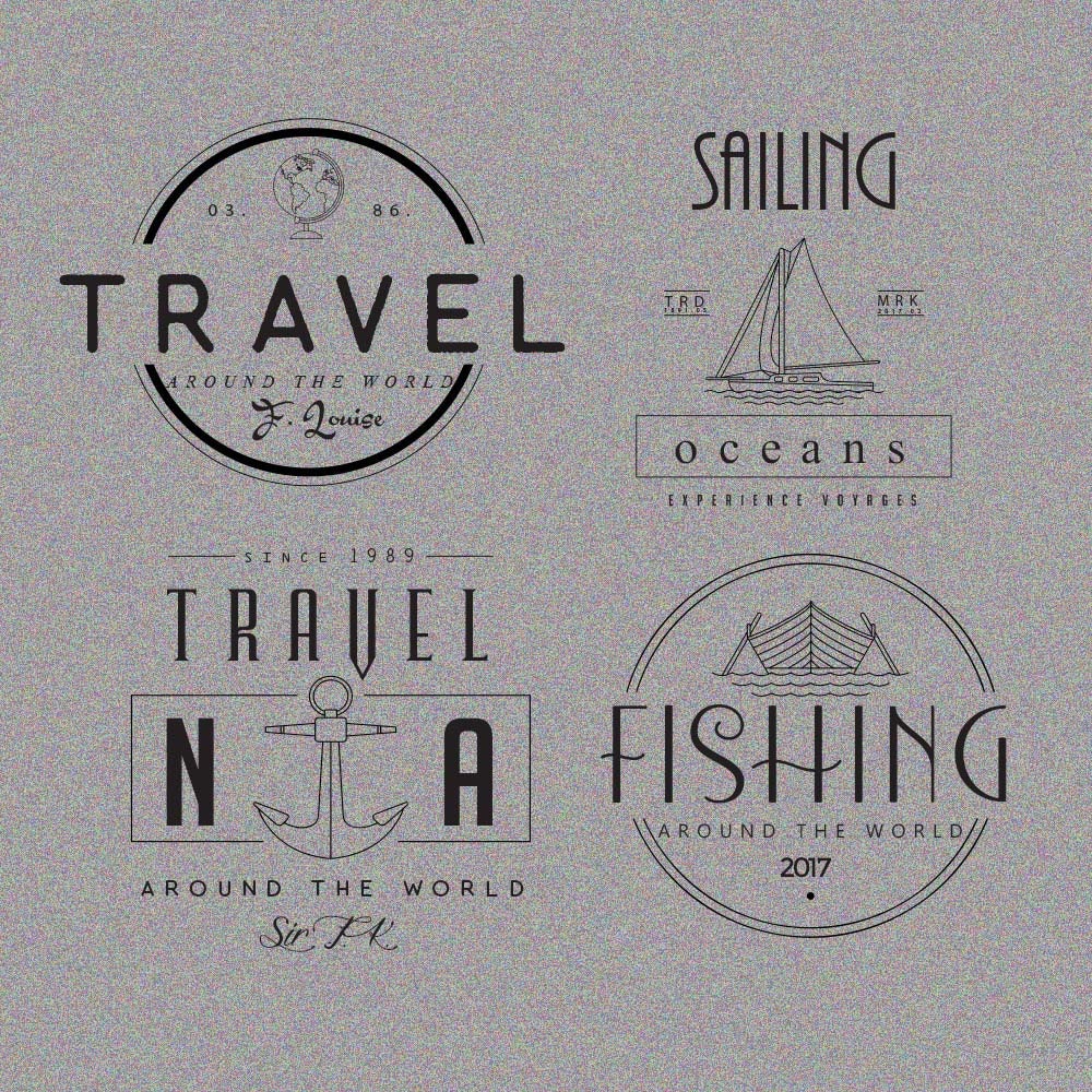 Vintage Nautical Logo