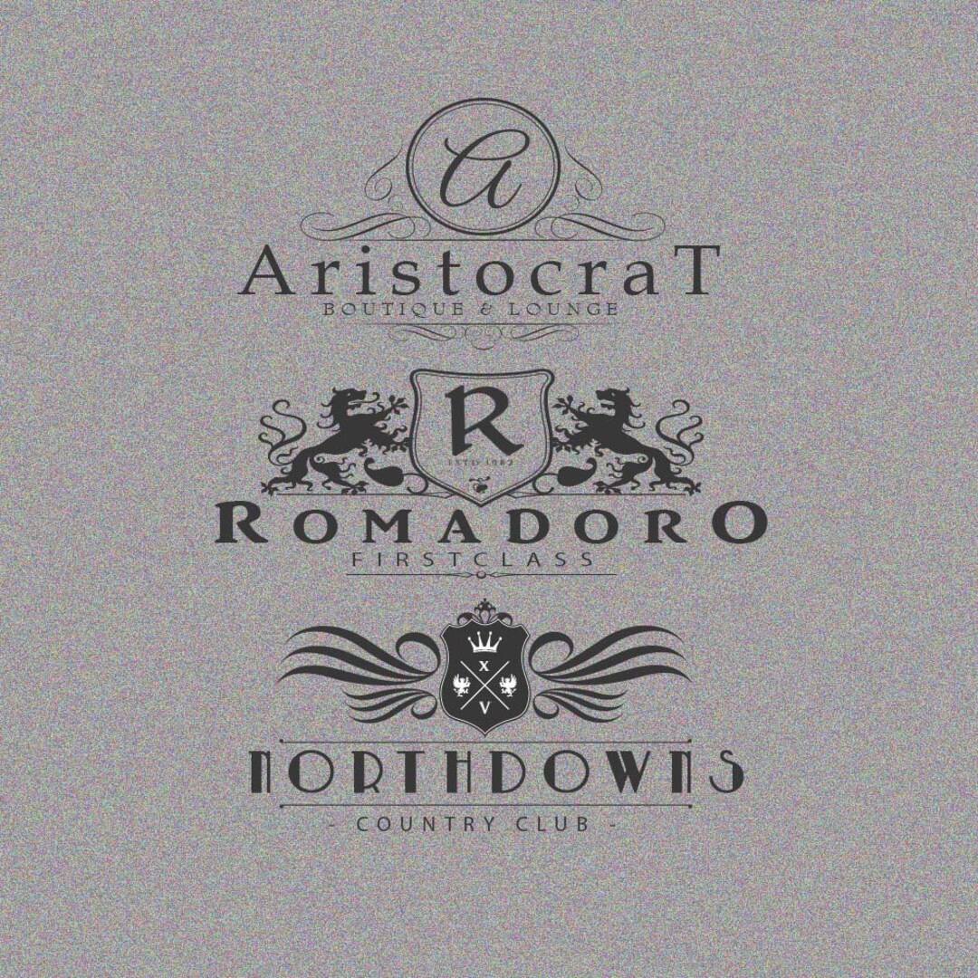 Premade Fancy Crest Logo Design, Logo Design, Logo Services, Graphic ...