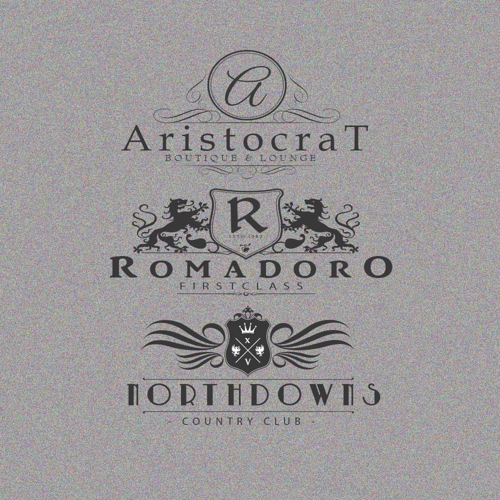 Premade Fancy Crest Logo Design, Logo Design, Logo Services, Graphic ...