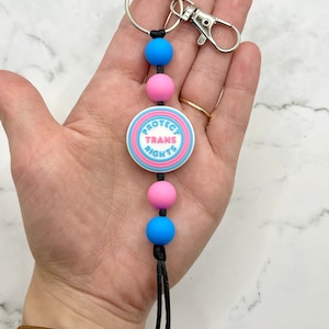 Trans Rights Fidget Keychain - Etsy