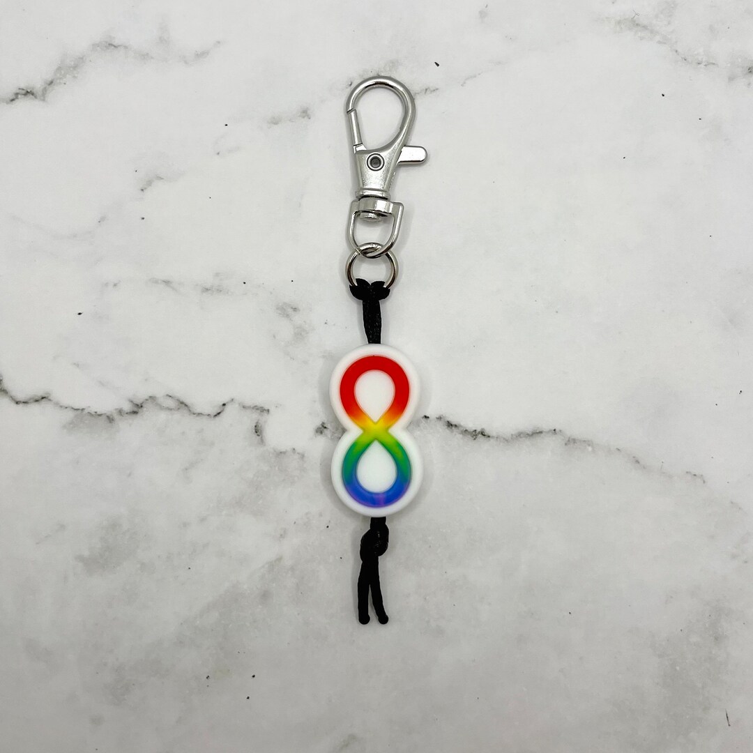 Autism Acceptance Fidget Charm / Zipper Pull - Etsy