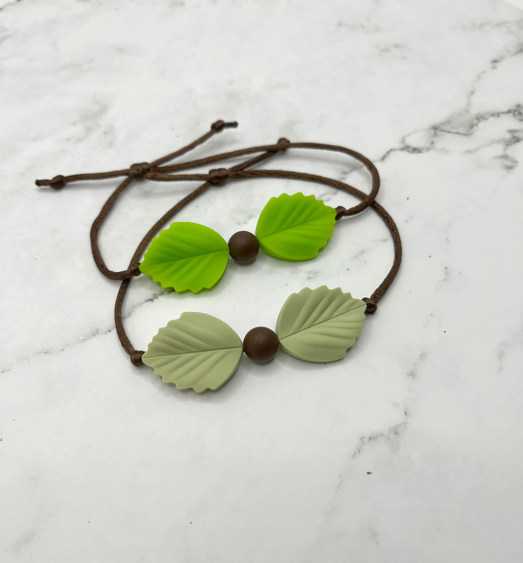 Fidget Jewelry Regular Leaf Bracelet - Etsy