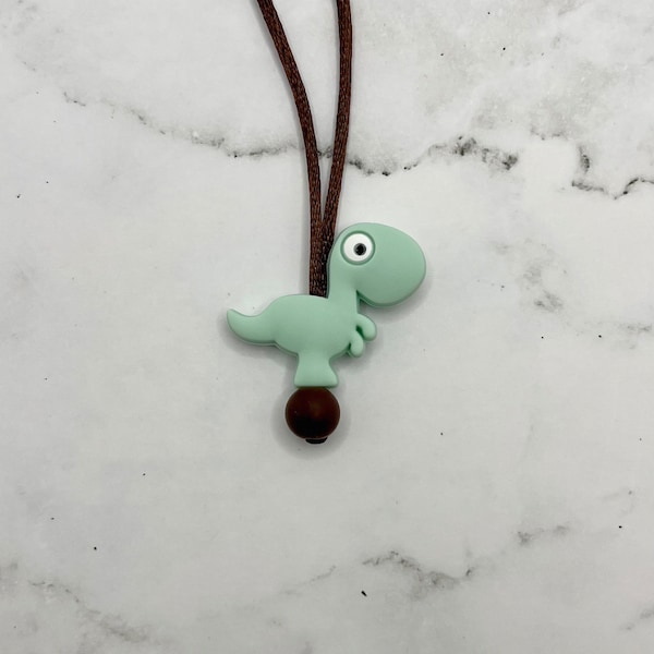 Dinosaur Necklace - Etsy