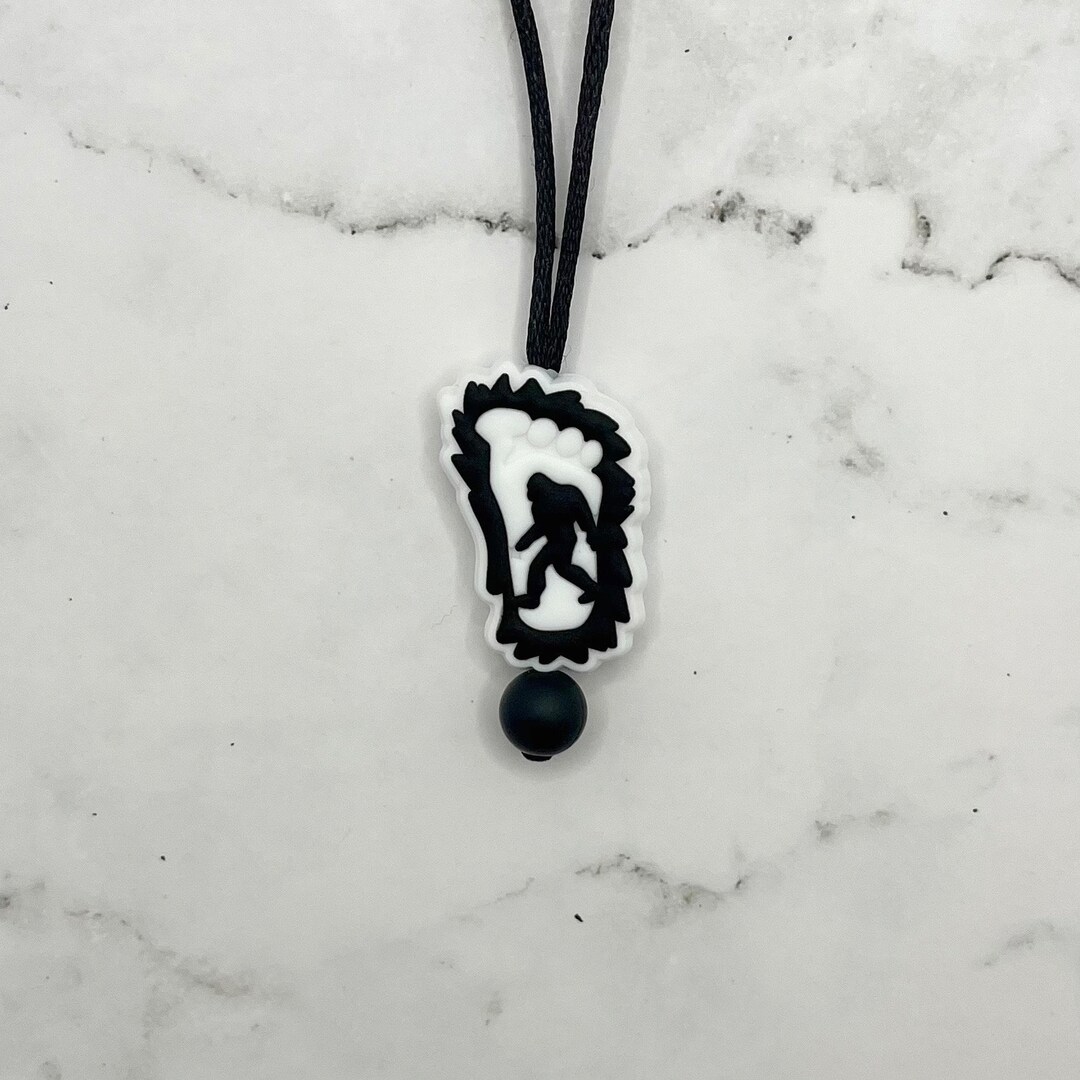 Fidget Jewelry Bigfoot Necklace - Etsy