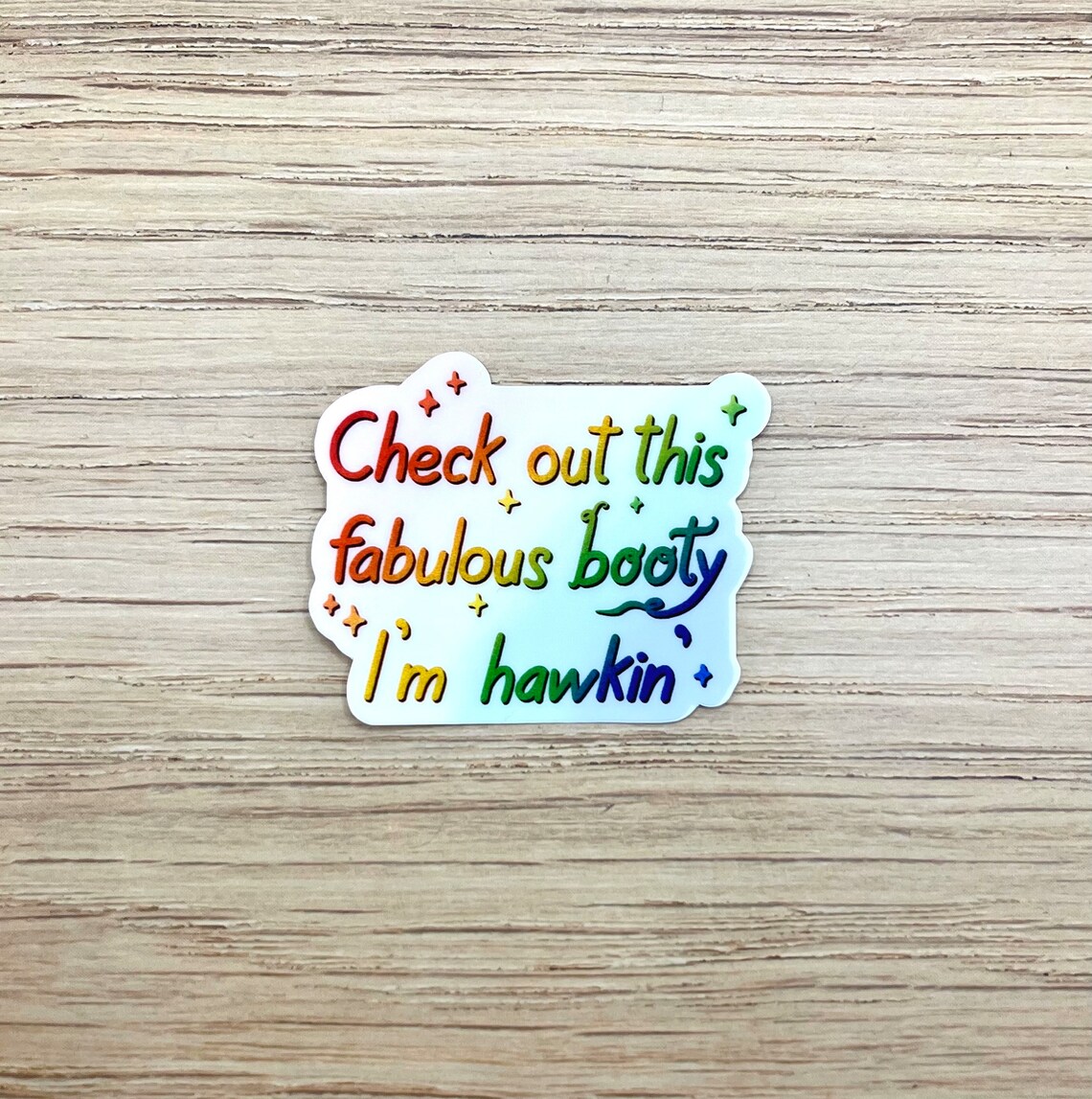 OFMD fabulous Booty Sticker - Etsy