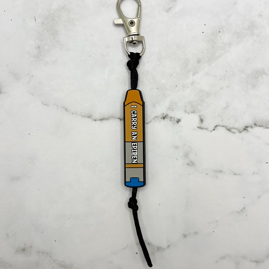 Epipen Fidget Charm / Zipper Pull - Etsy
