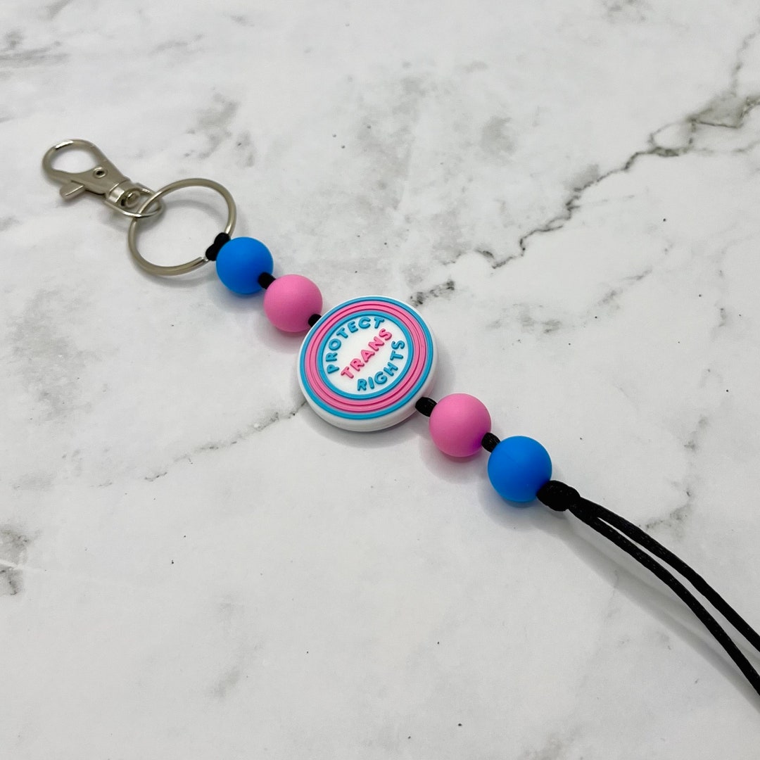 Trans Rights Fidget Keychain - Etsy