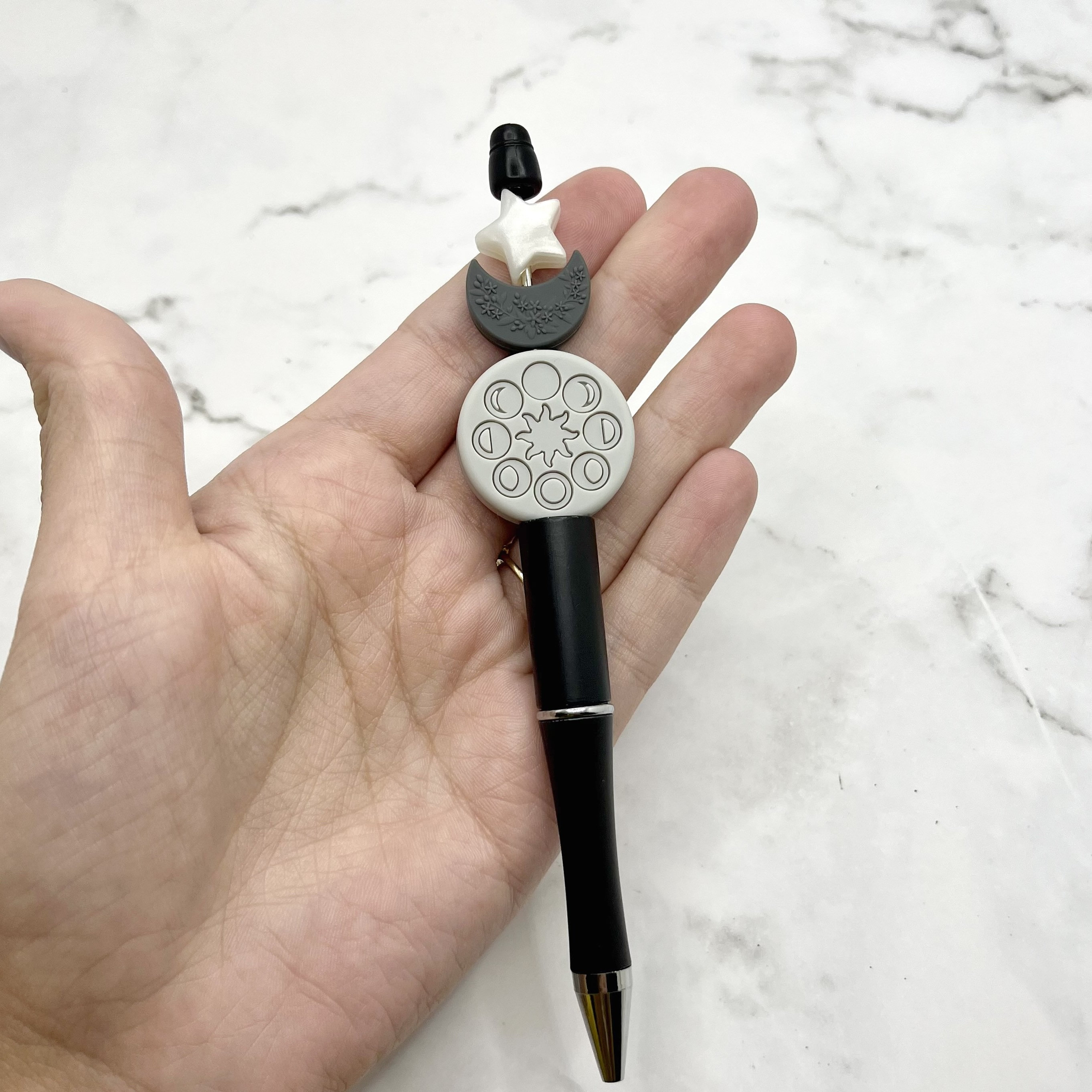 Exclusive Moon Phases Fidget Pen by Artisxan - Etsy