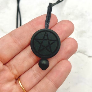 Exclusive Pentacle Fidget Jewelry Necklace by Artisxan - Etsy