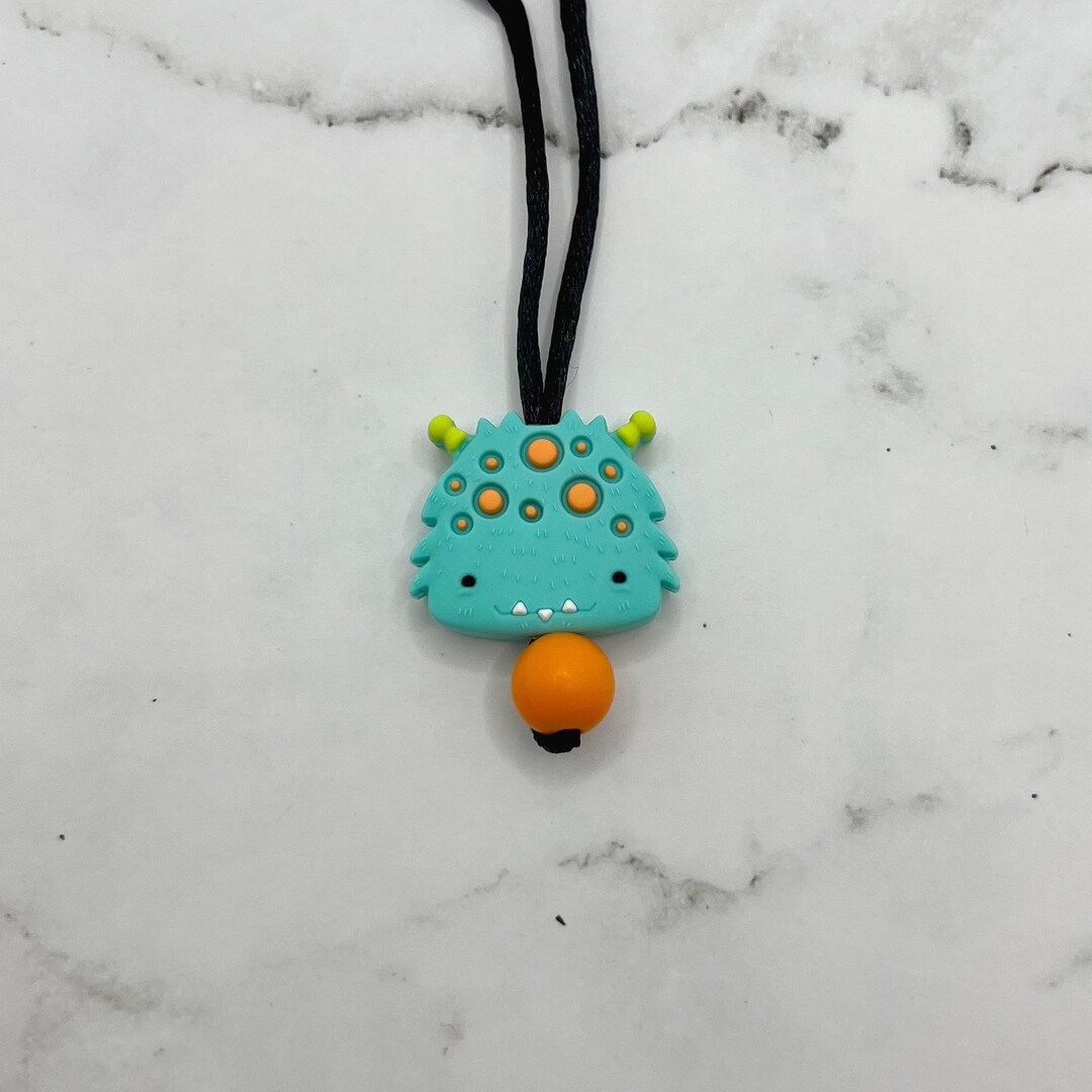Fidget Jewelry Monster Necklace - Etsy