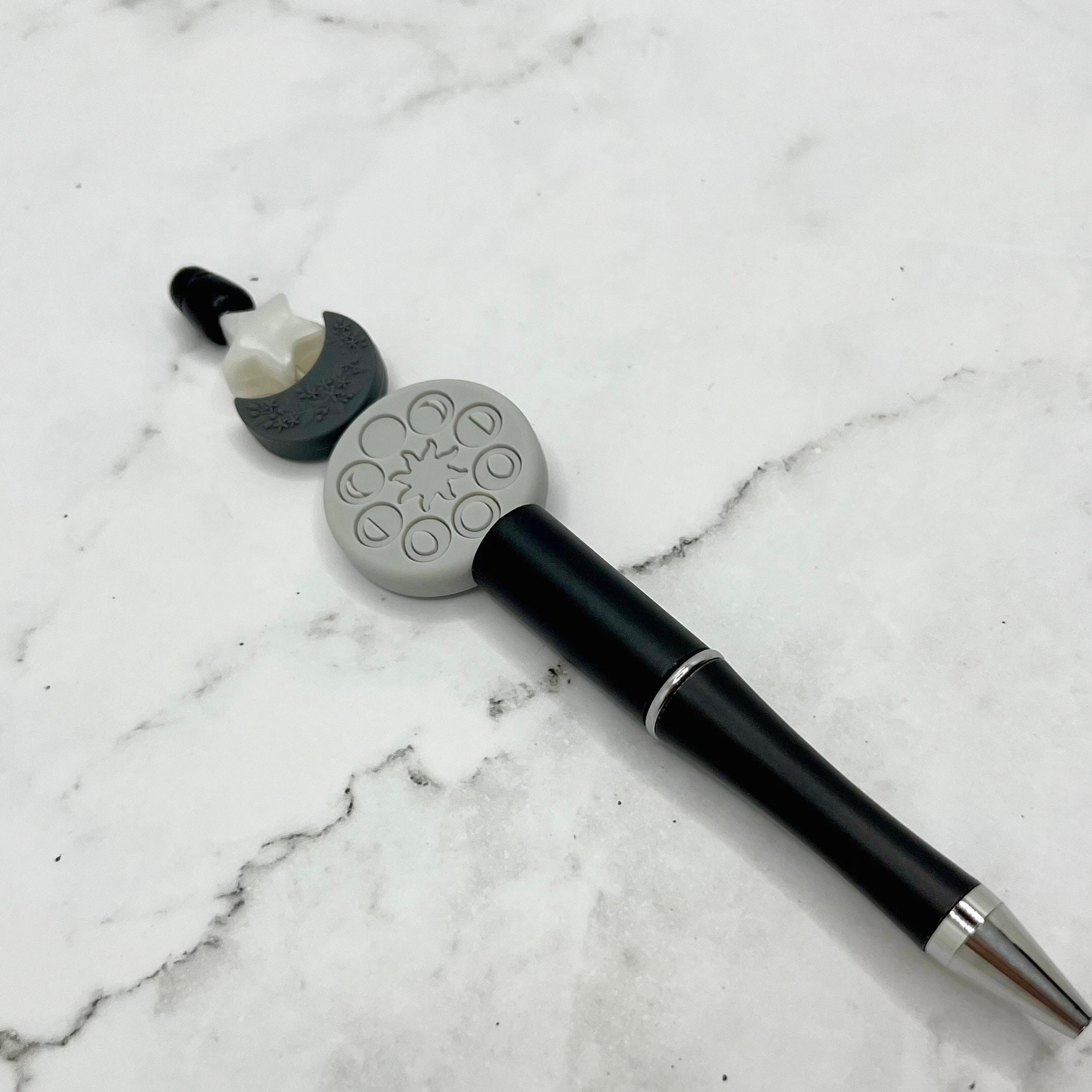 Exclusive Moon Phases Fidget Pen by Artisxan - Etsy