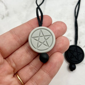 Exclusive Pentacle Fidget Jewelry Necklace by Artisxan - Etsy