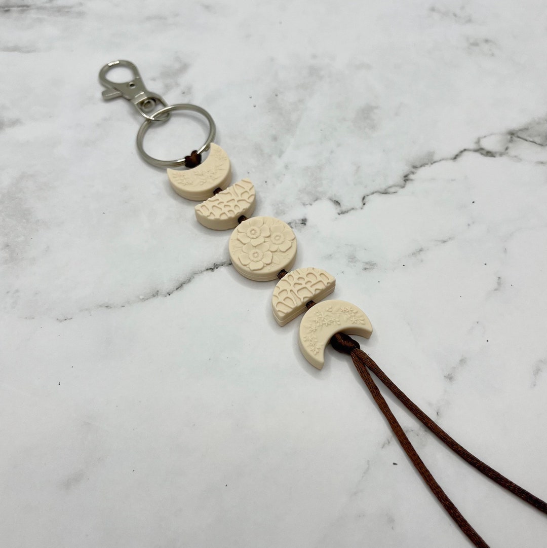 Moon Phases Fidget Keychain - Etsy
