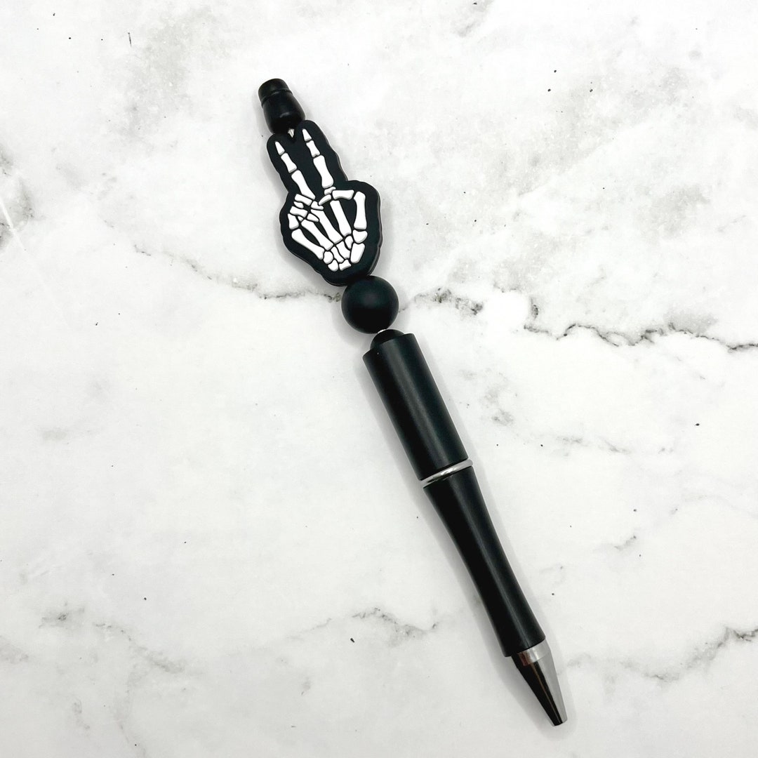 Skeleton Peace Fidget Pen - Etsy
