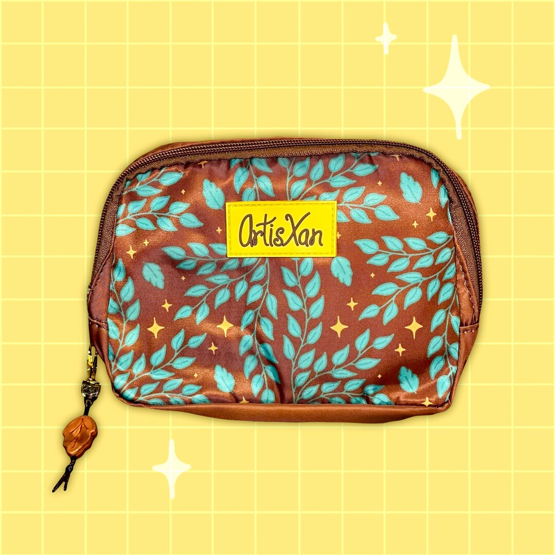 Leafy Waist Bag With Fidget Zipper Pull - Etsy