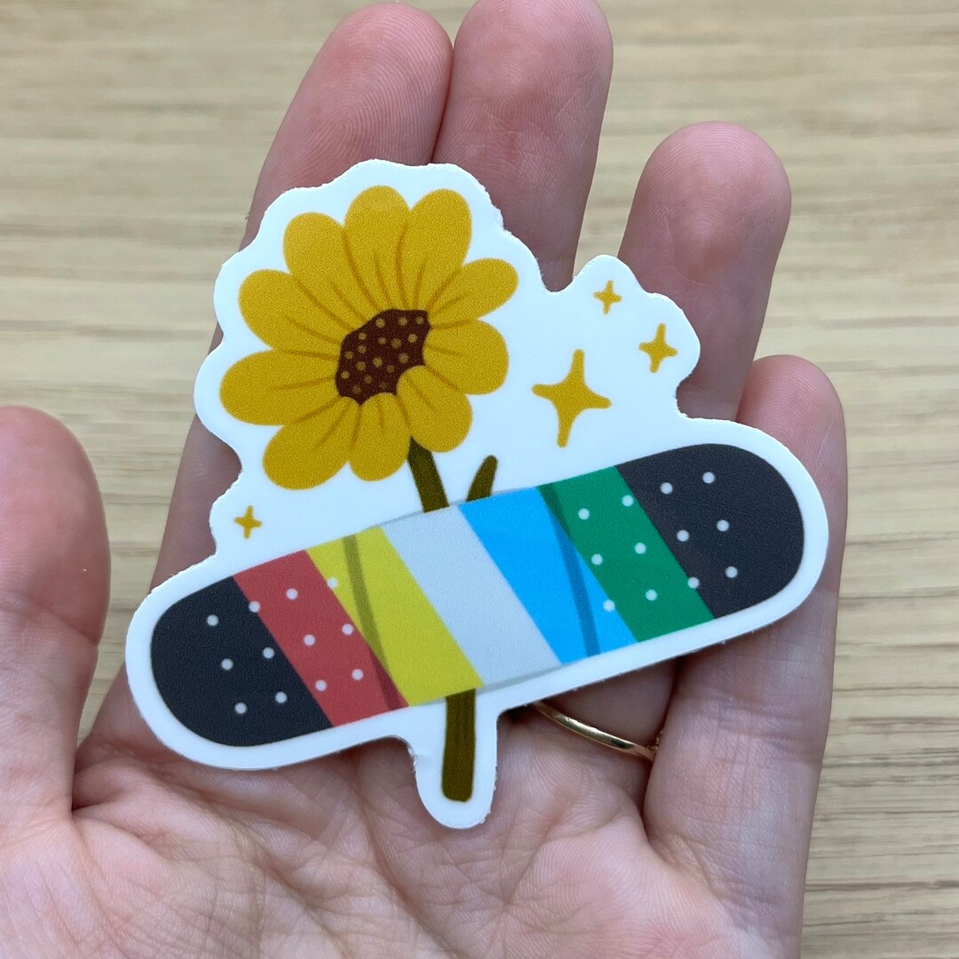 Sunflower Disability Bandage Sticker - Etsy