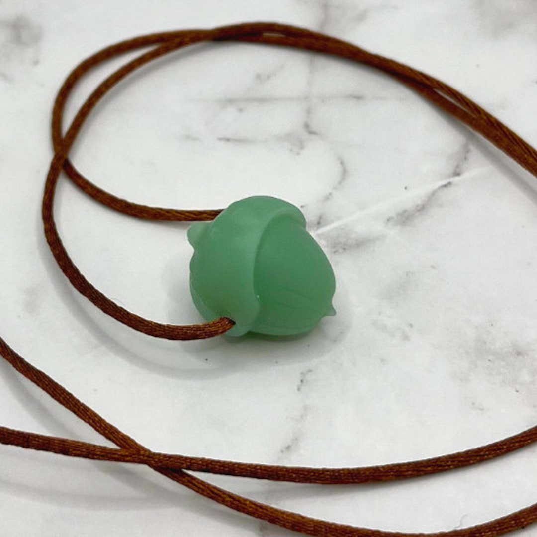 Fidget Jewelry Acorn Necklace - Etsy