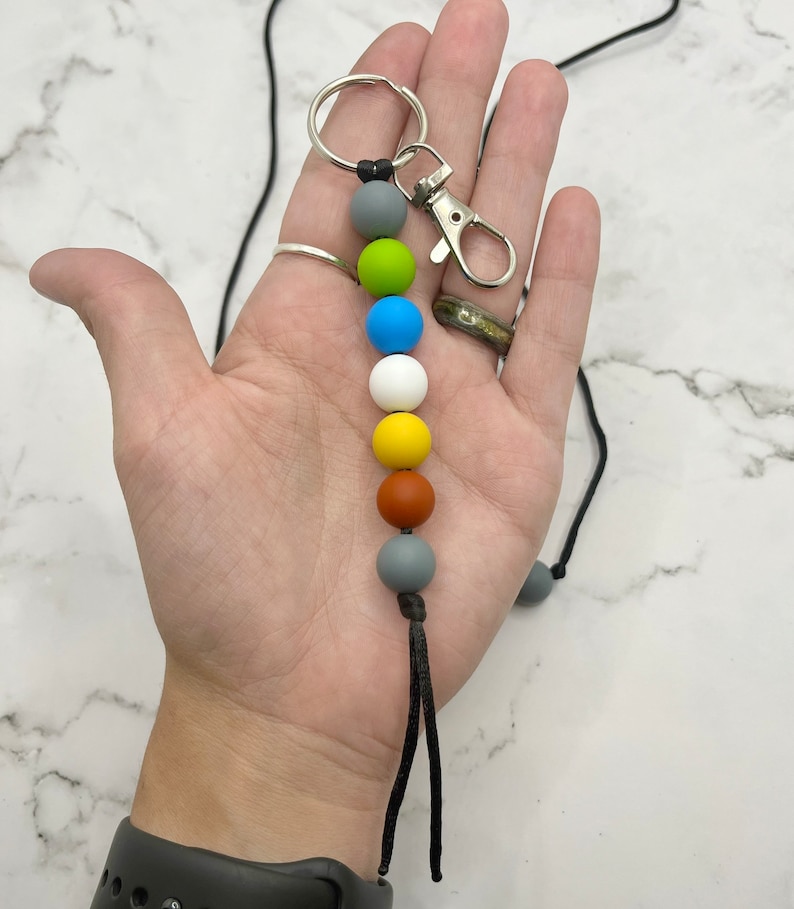 Disability Pride Fidget Jewelry Necklace/bracelet/keychain - Etsy