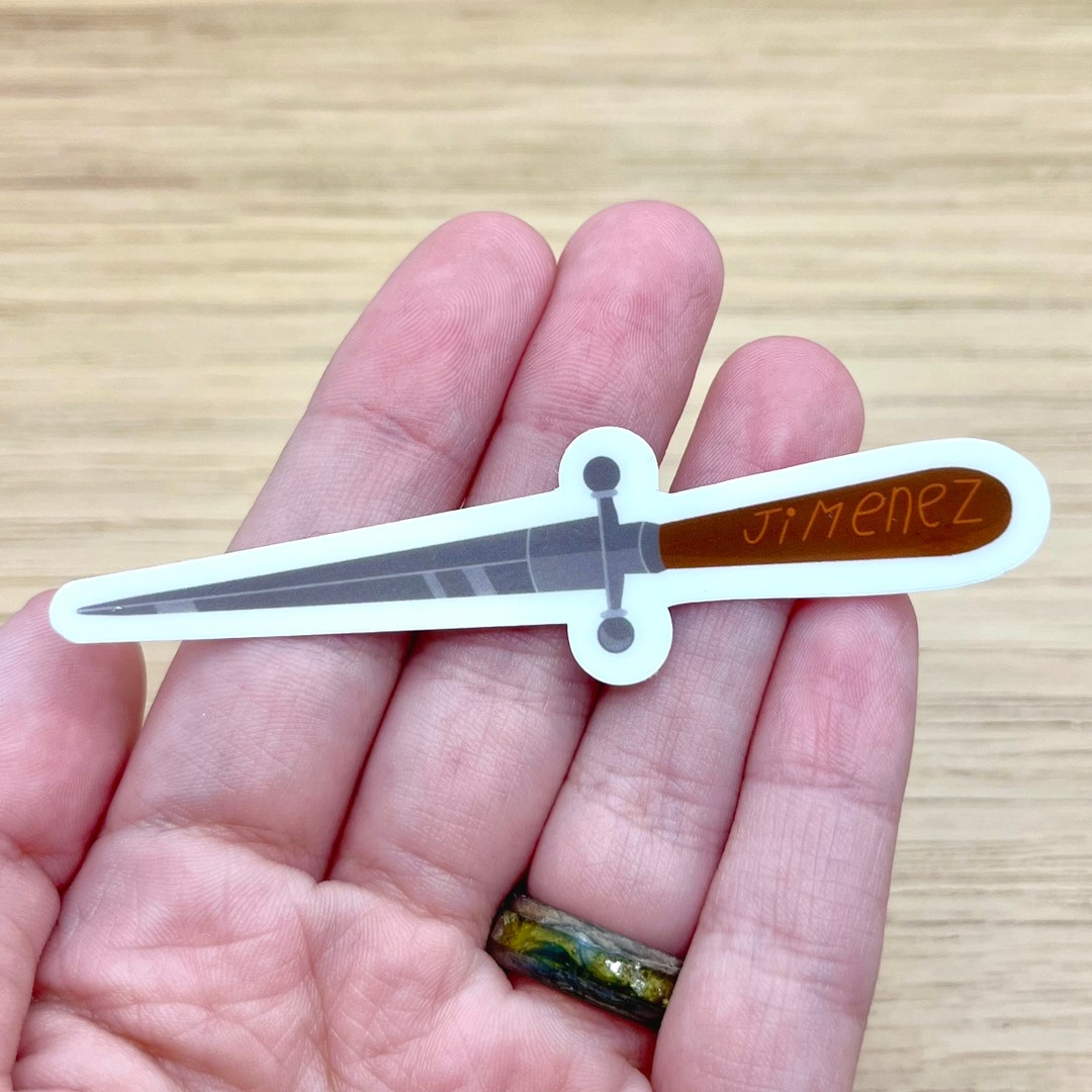 OFMD “jim's Dagger” Sticker - Etsy