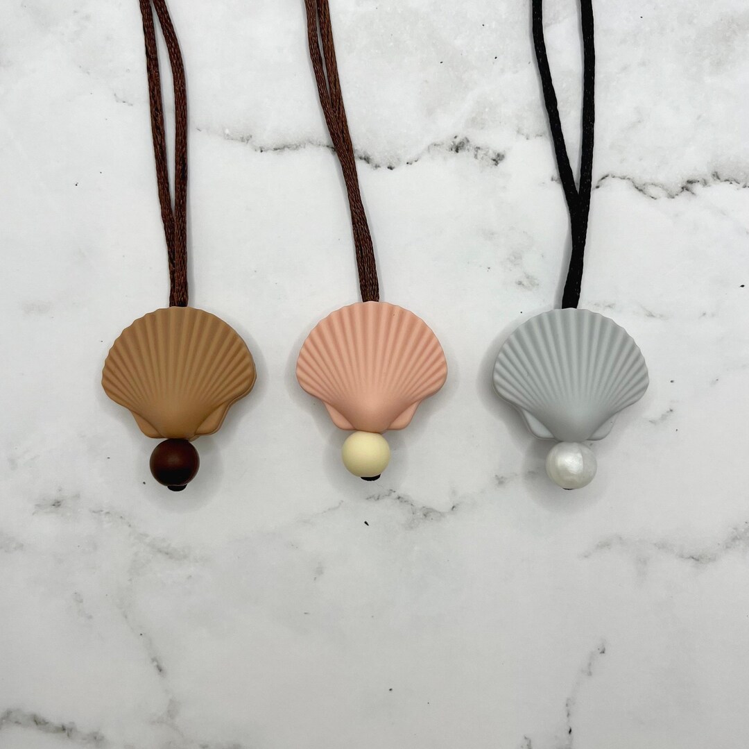 Fidget Jewelry Seashell Necklace - Etsy