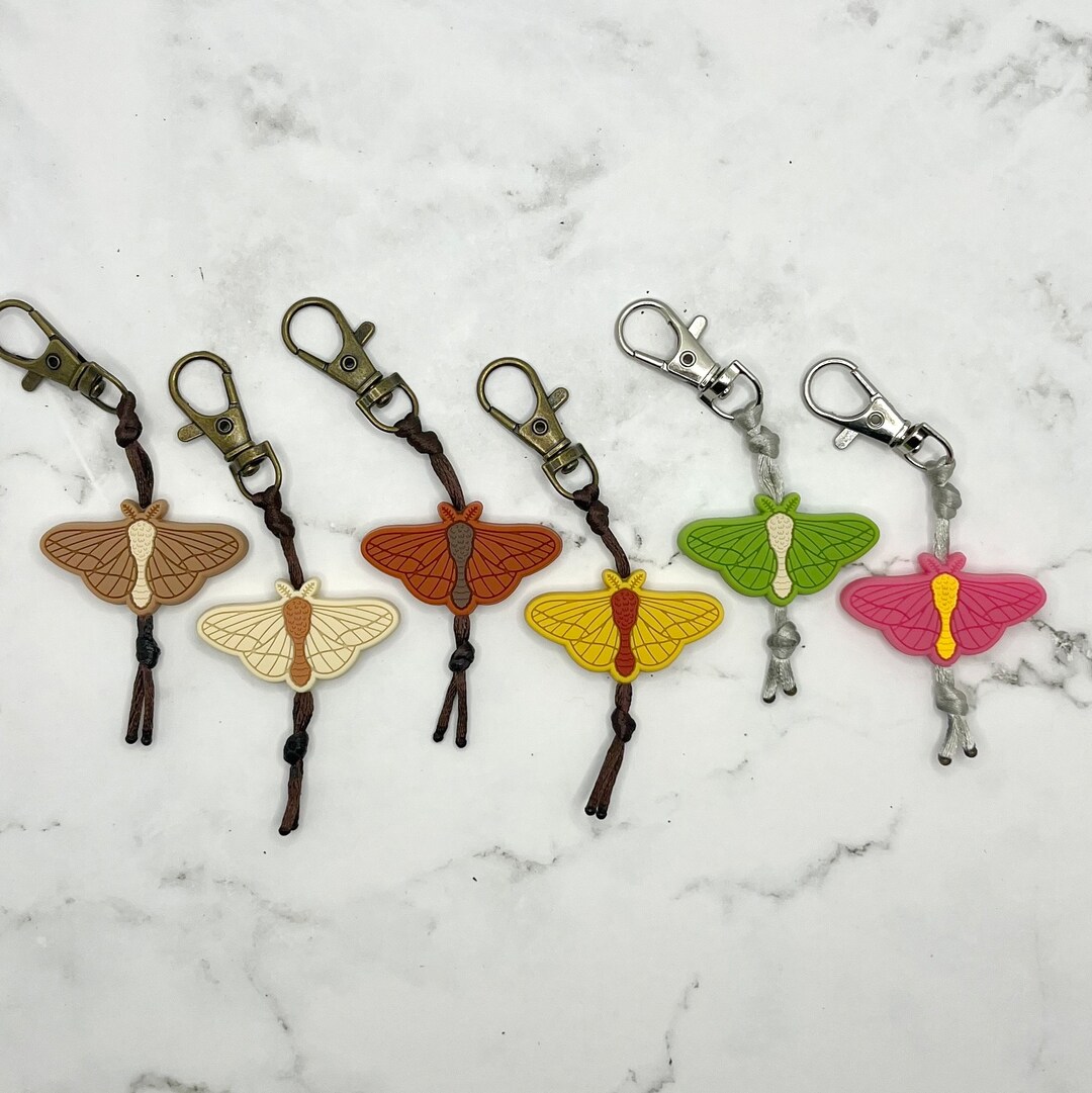 Exclusive Moth Fidget Charm / Zipper Pull by Artisxan - Etsy