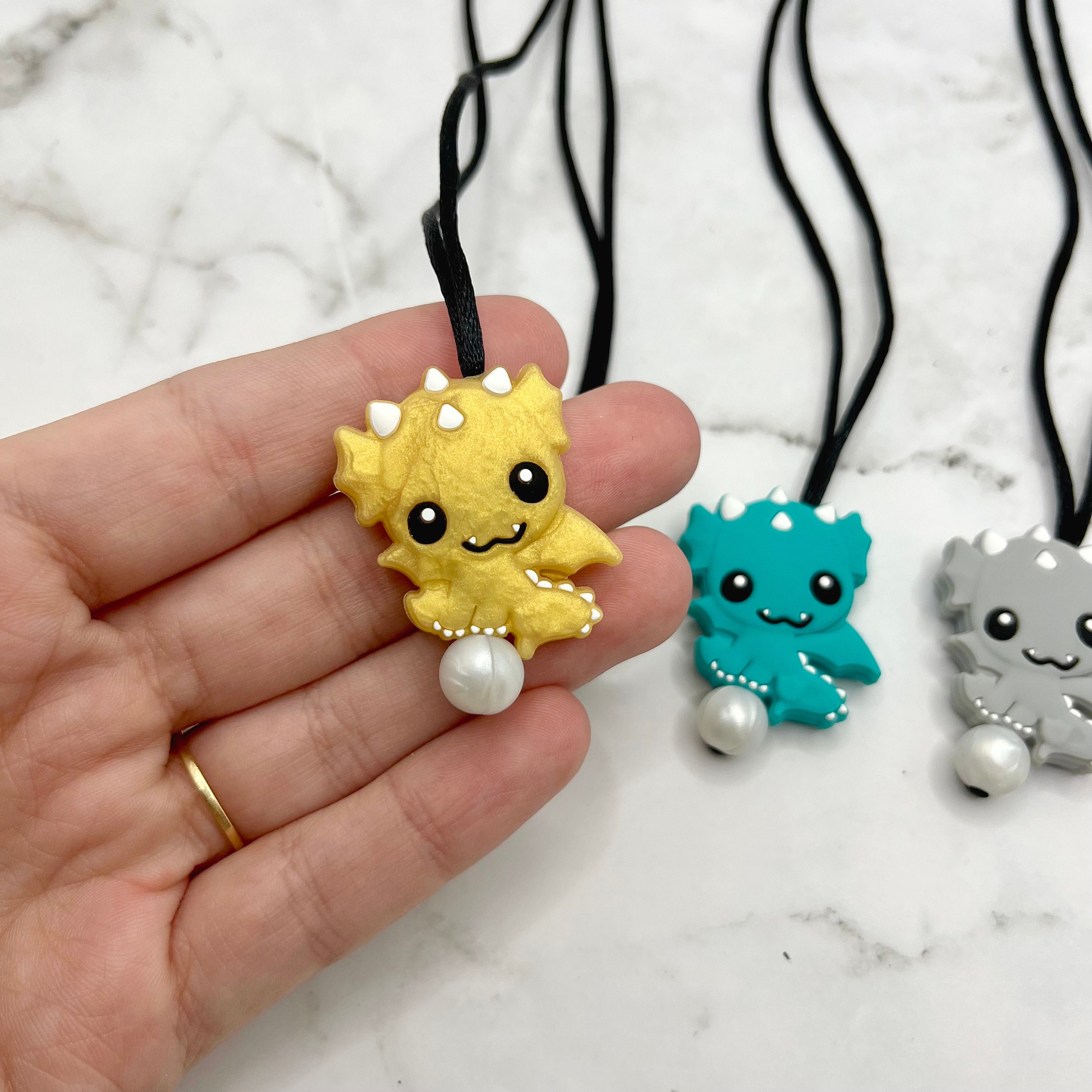 Fidget Jewelry Dragon Necklace - Etsy