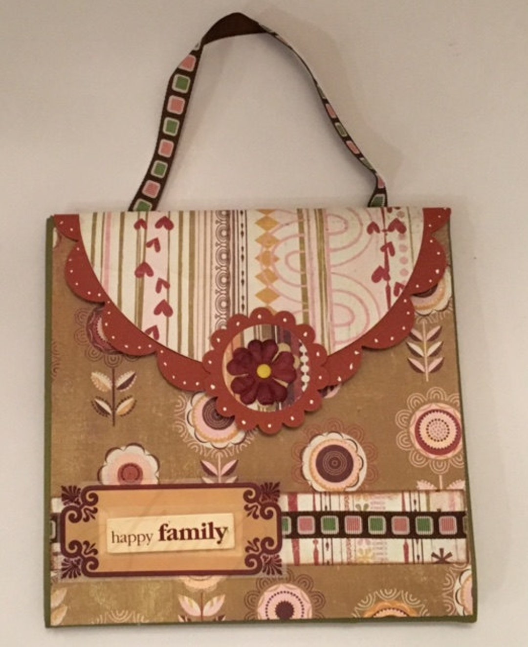 Cardstock Purse Album - Etsy