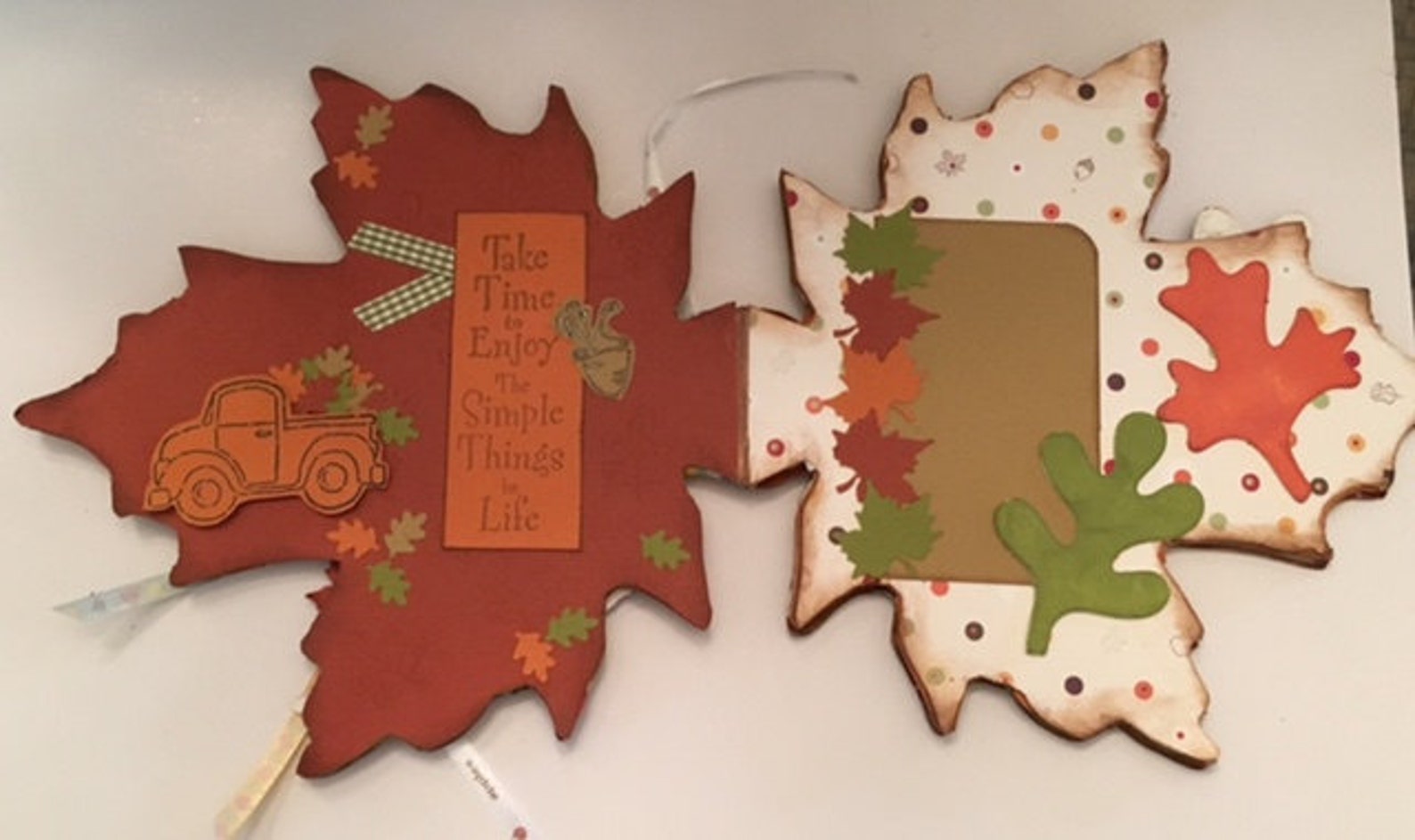 Fall Chipboard Book - Etsy