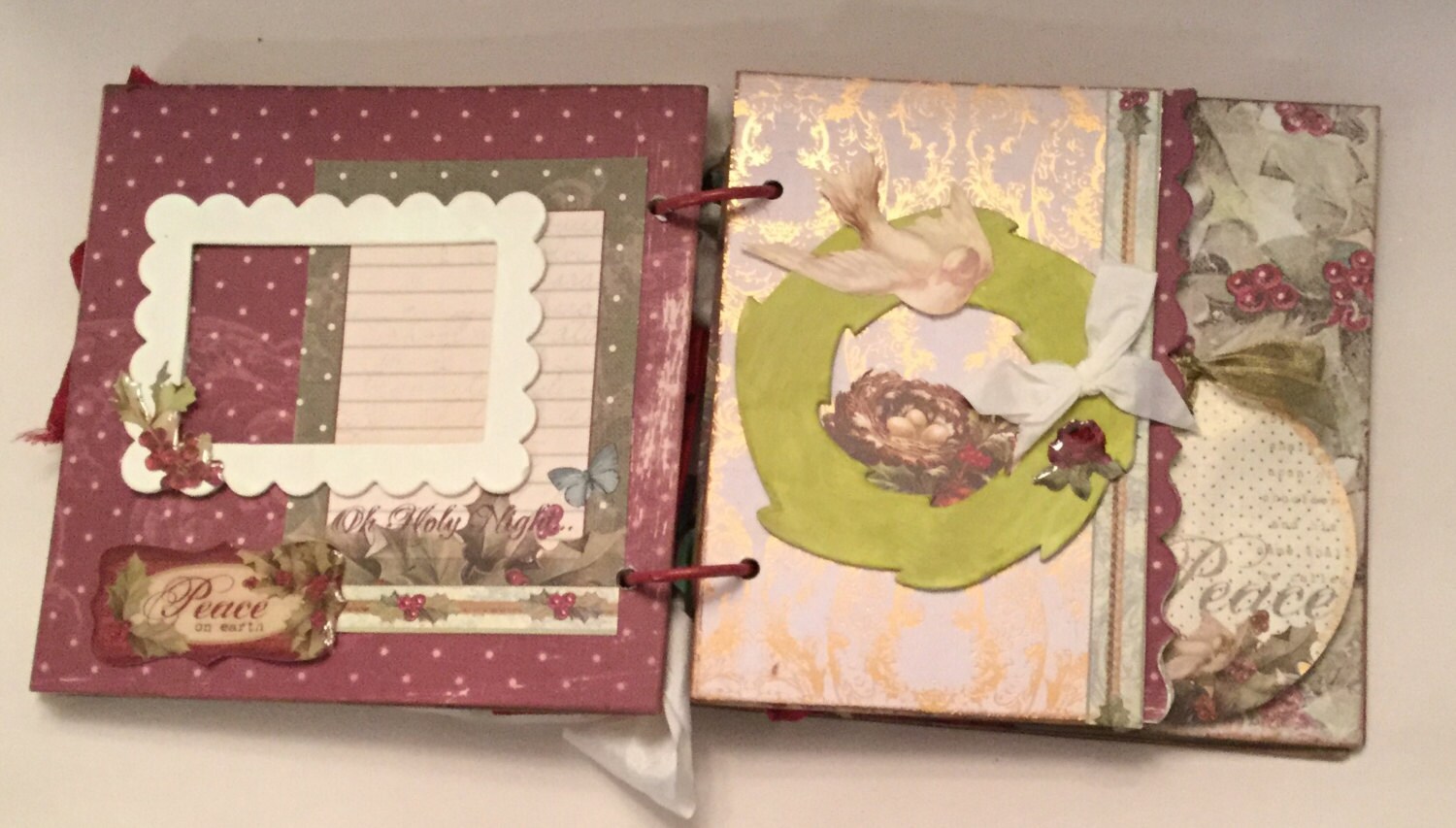 Christmas 6 X 6 Chipboard Book - Etsy