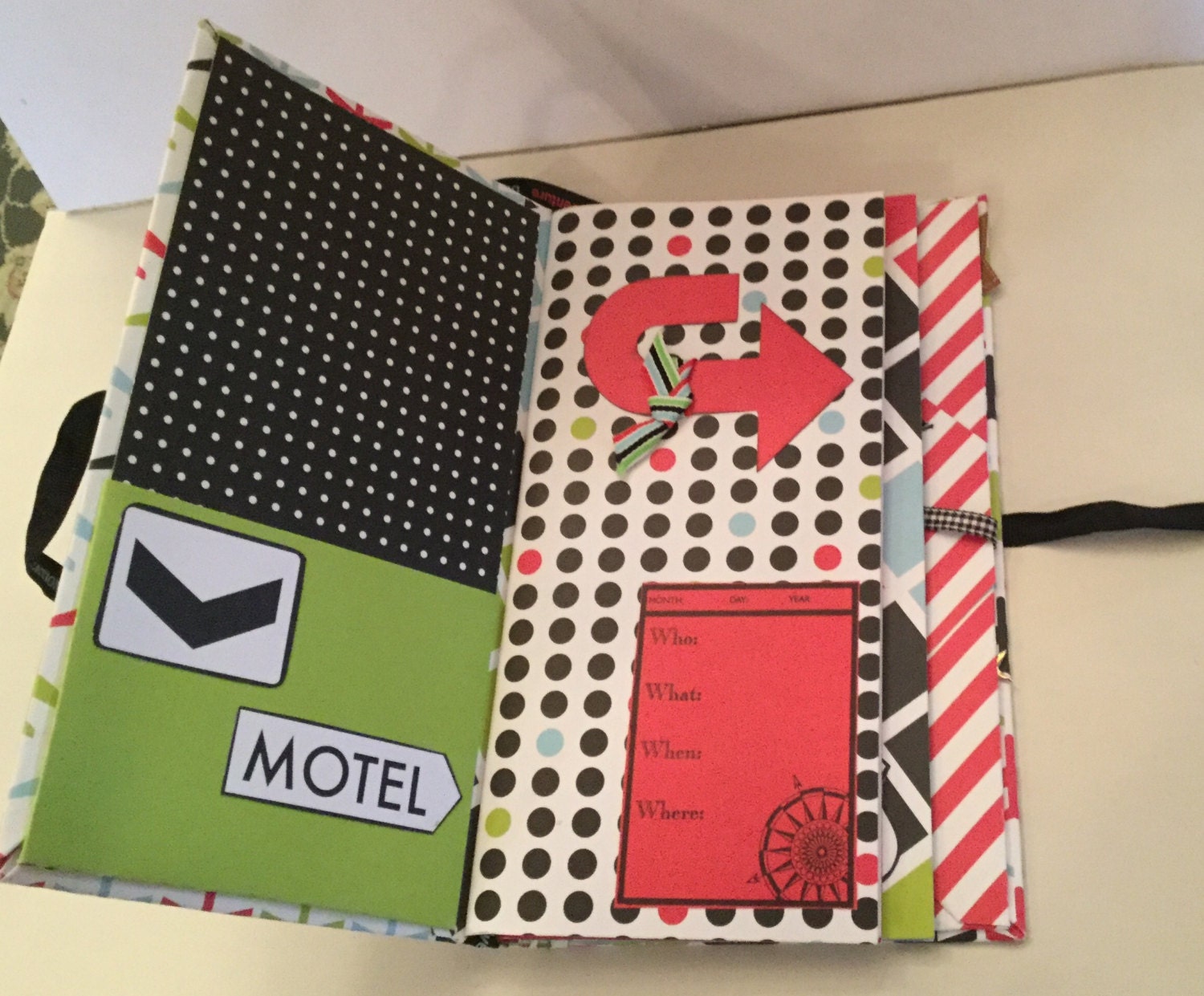 Travel Portfolio Journal - Etsy