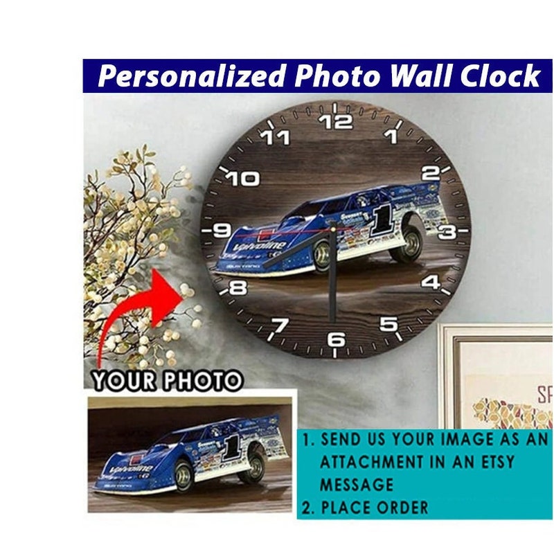 Personalized Racing Clock - Etsy