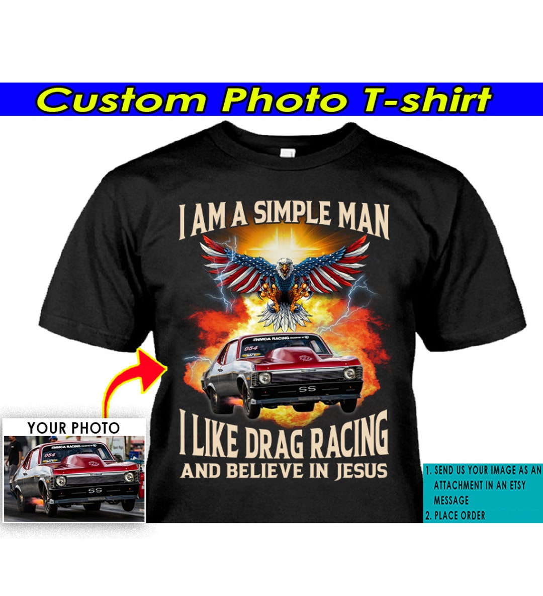 Drag Racing Car Personalized T-shirt, Drag Racer Gift, Drifting Car ...