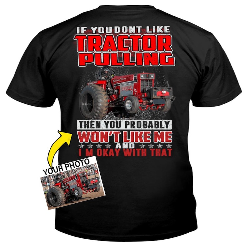 Funny Tractor Pulling Personalized T-shirt, Gifts for Tractor Pull ...