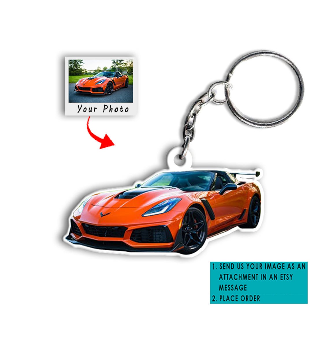 Sports Car Personalized Keychains, Gift for Car Guys, Supercar, Luxury ...
