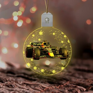 Formula 1 Racing F1 Racer Gifts Personalized Led Acrylic Ornament ...