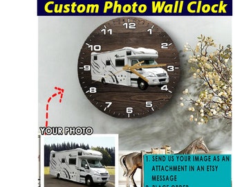 Rv Camper Wall Clock - Etsy
