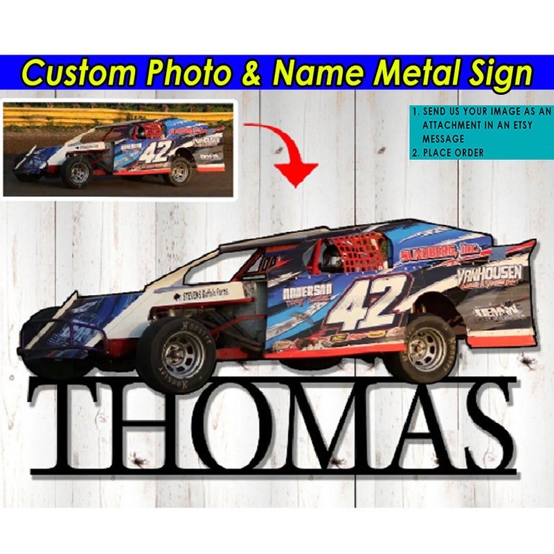 Car Racing Sign - Etsy